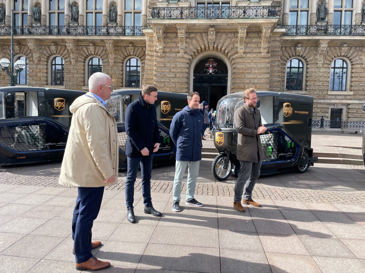 ONOMOTION delivers new e-Cargobikes to UPS Germany